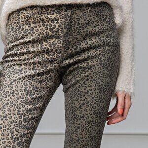 Easel Los Angeles | Jeans | Unique Easel Khaki Olive Green Leopard ...
